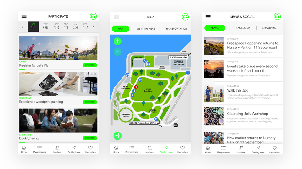 Freespace Fest - Ticketing System & Mobile App - Juicyapp