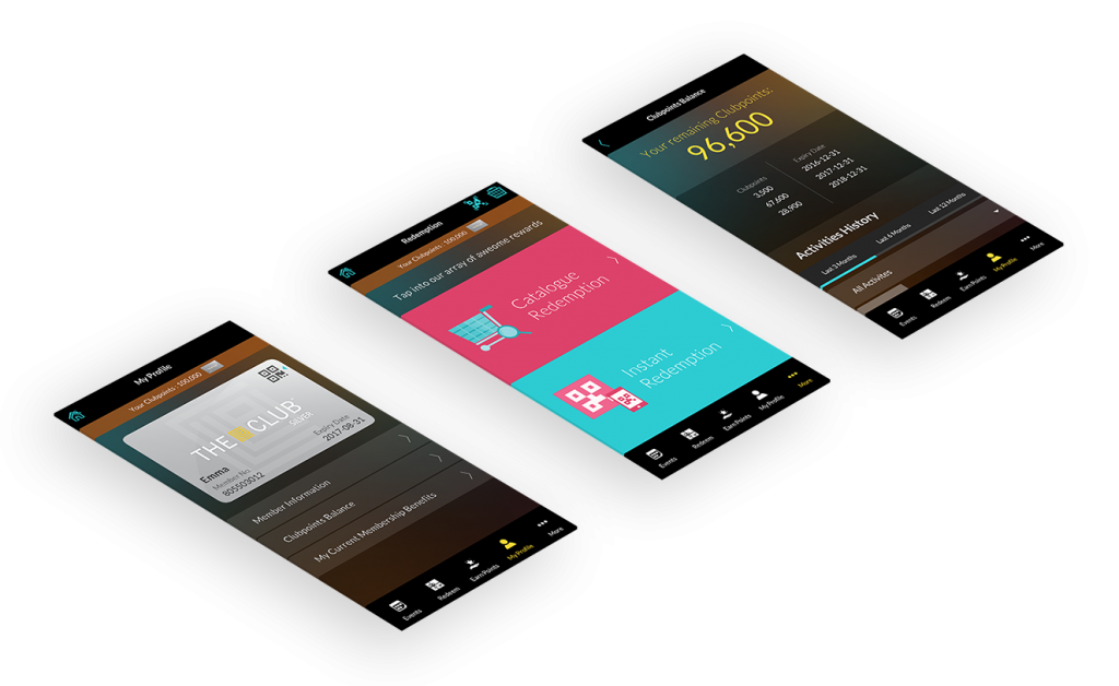 HKT - The Club Loyalty Mobile App - Juicyapp