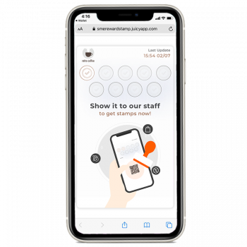 Juicyapp - Digital Stamp Card